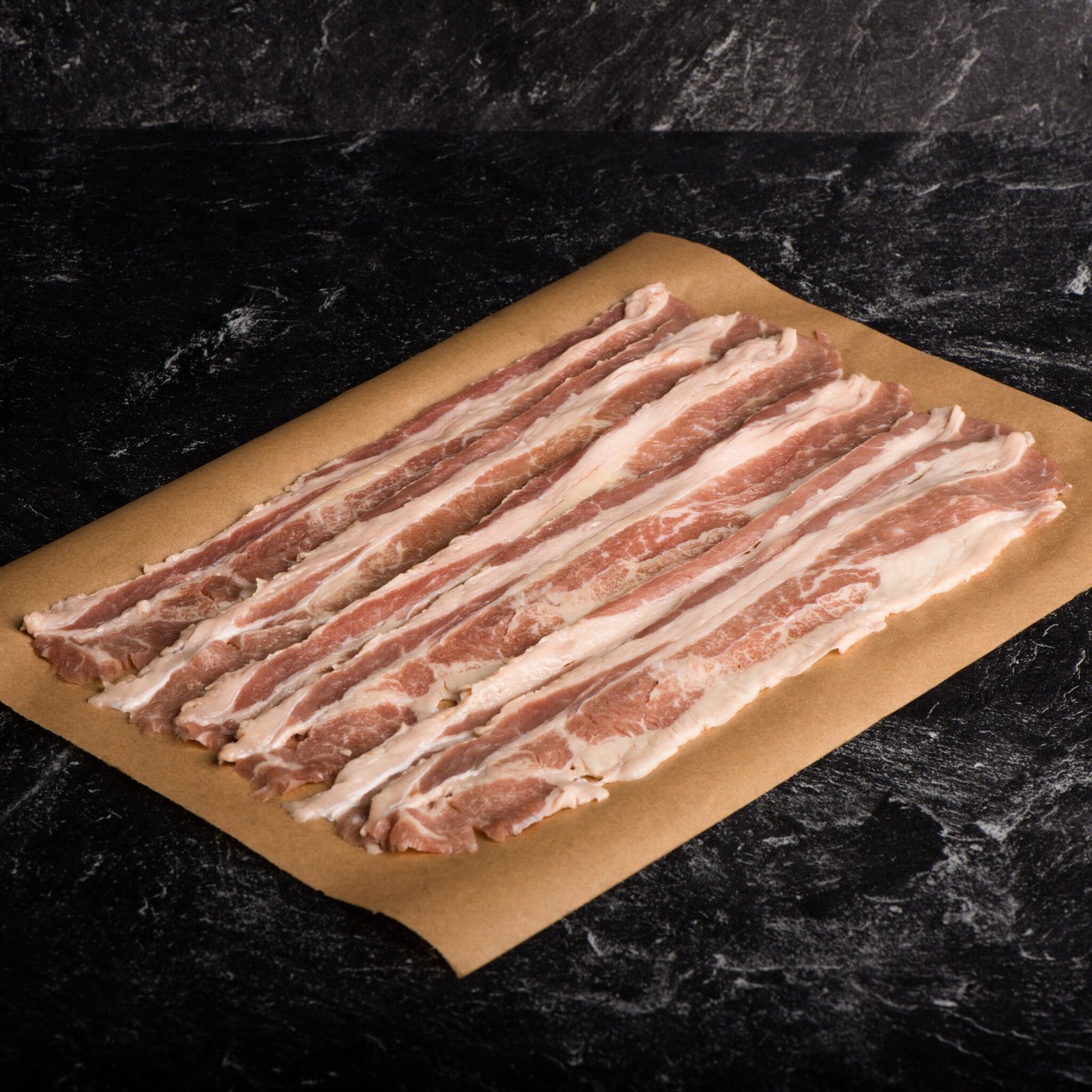 Wet Cured Smoked Beef Bacon Sliced – Fumé